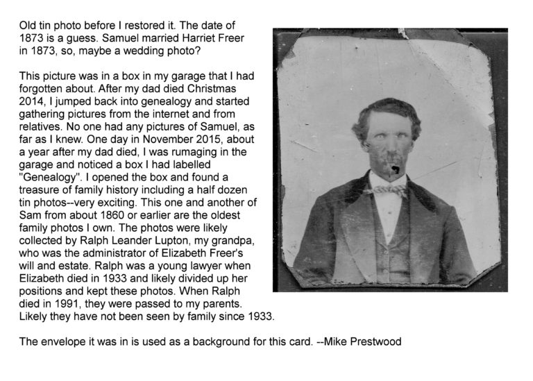 Biography: Samuel Lupton (1838-1906) | Family.Prestwood.com